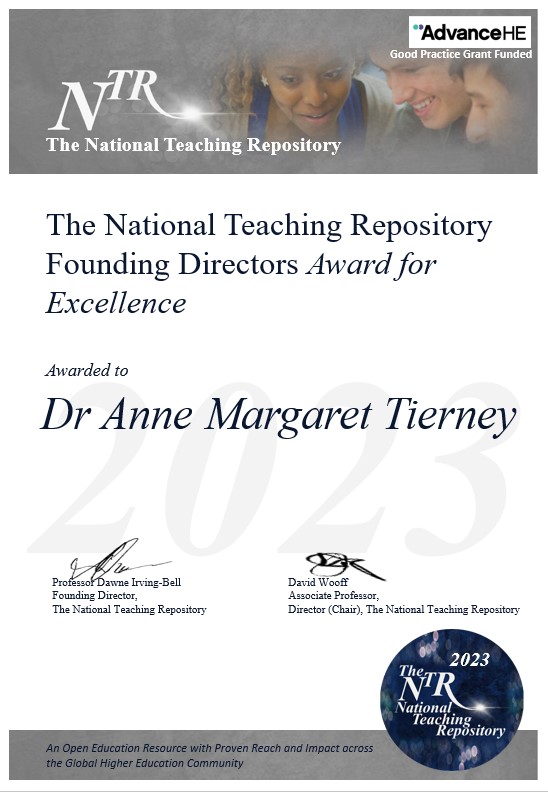 NTR Annual Awards – The National Teaching Repository